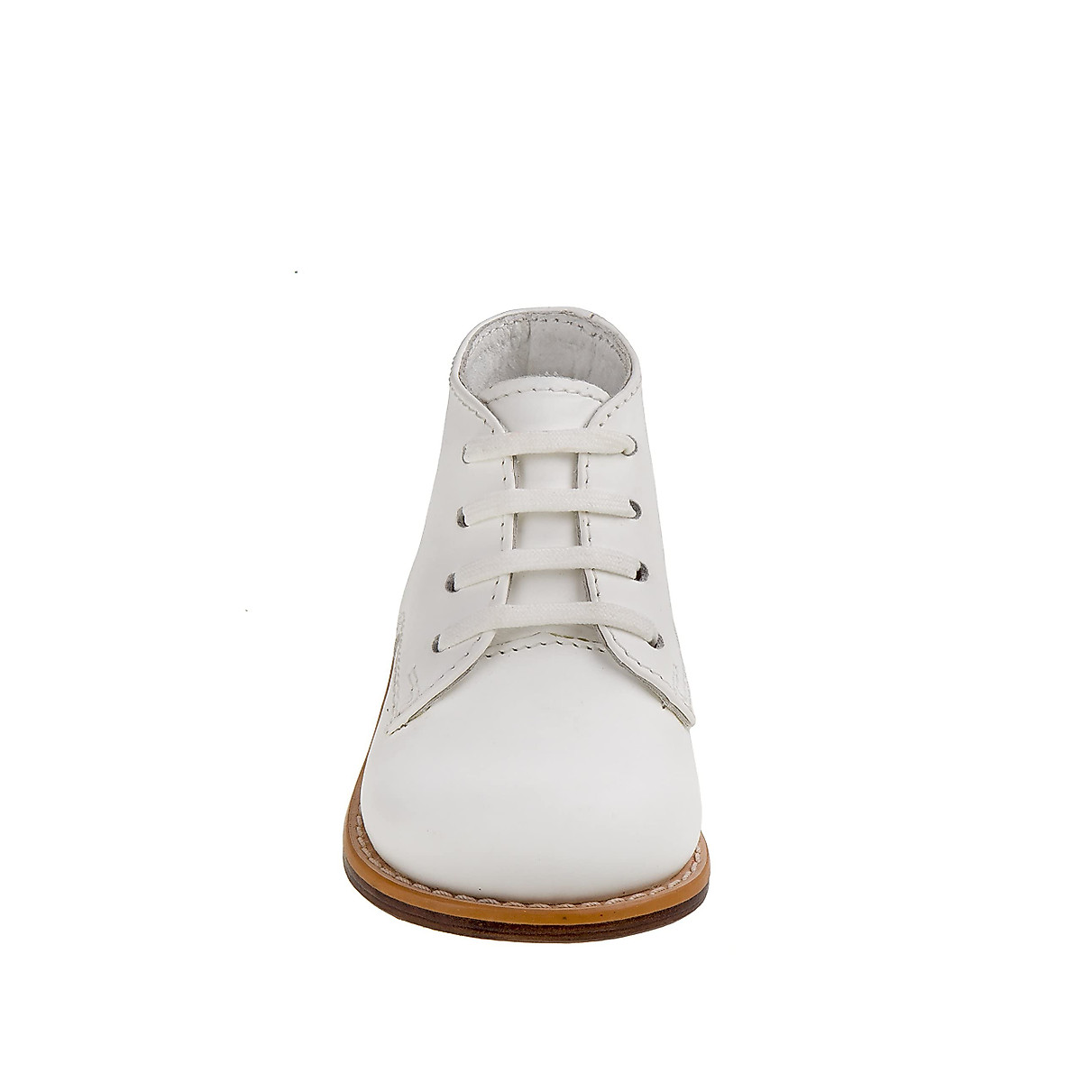 Josmo baby girls Unisex Walking First Walker Shoe, White, 3 Infant US