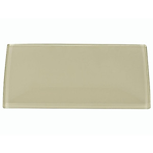 The Tile Life Urban 3" x 6" Glass Subway Tile for Kitchen Backsplash, Bathroom Wall and Shower Wall