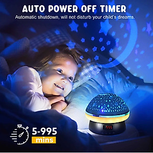 VAV Toys for 3-8 Year Old Boys, Star Projector Night Light for Kids with Remote Control Timer, Christmas Birthday Xmas Gifts for 3-10 Year Old Boys Girls