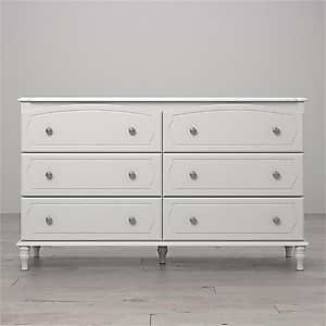 Little Seeds Rowan Valley Laren 6 Drawer Dresser, White
