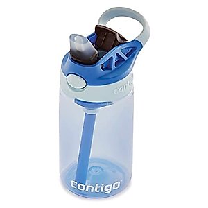 Contigo Kids Straw Water Bottle with AUTOSPOUT Lid, 14oz, Cotton Candy