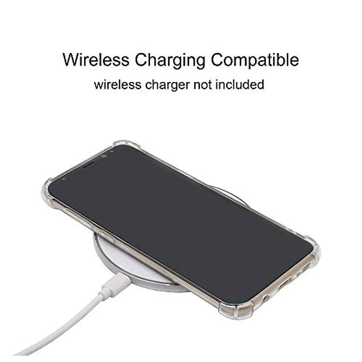 FAteamll Case for Galaxy S9,with Reinforced Corners TPU Soft Bumper Retro Cassette Tape Case Compatible with Samsung Galaxy S9