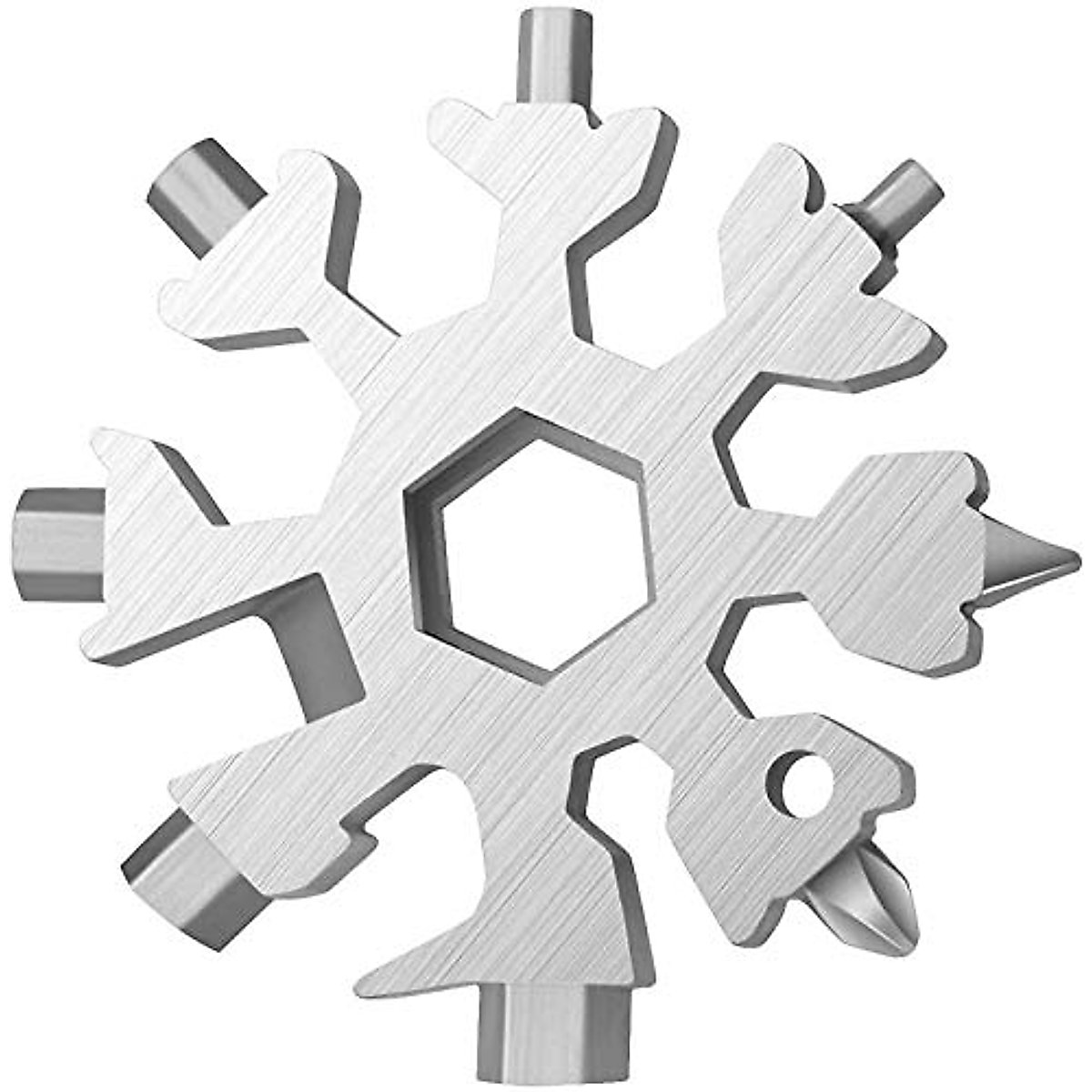 18-in-1 snowflake multi-function tool, snowflake tool, beer opener, great Christmas