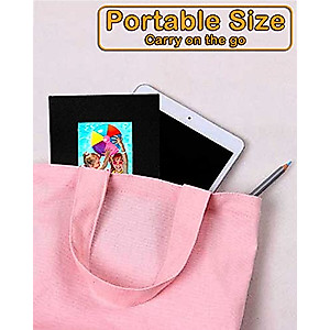 Small Photo Album 4x6 – Clear Pages, Linen Cover with Front Window, Pack of 2, Each Small Album Holds 52 Photos, Small Brag Book Photo Album for 4x6 Pictures, Black Fabric