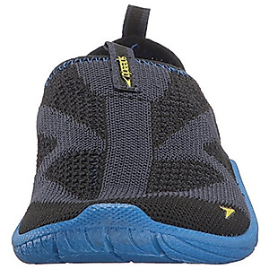 Speedo Unisex-Youth Water Shoe Surf Knit Kids baby-boys,Navy/Blue,1 Little Kid