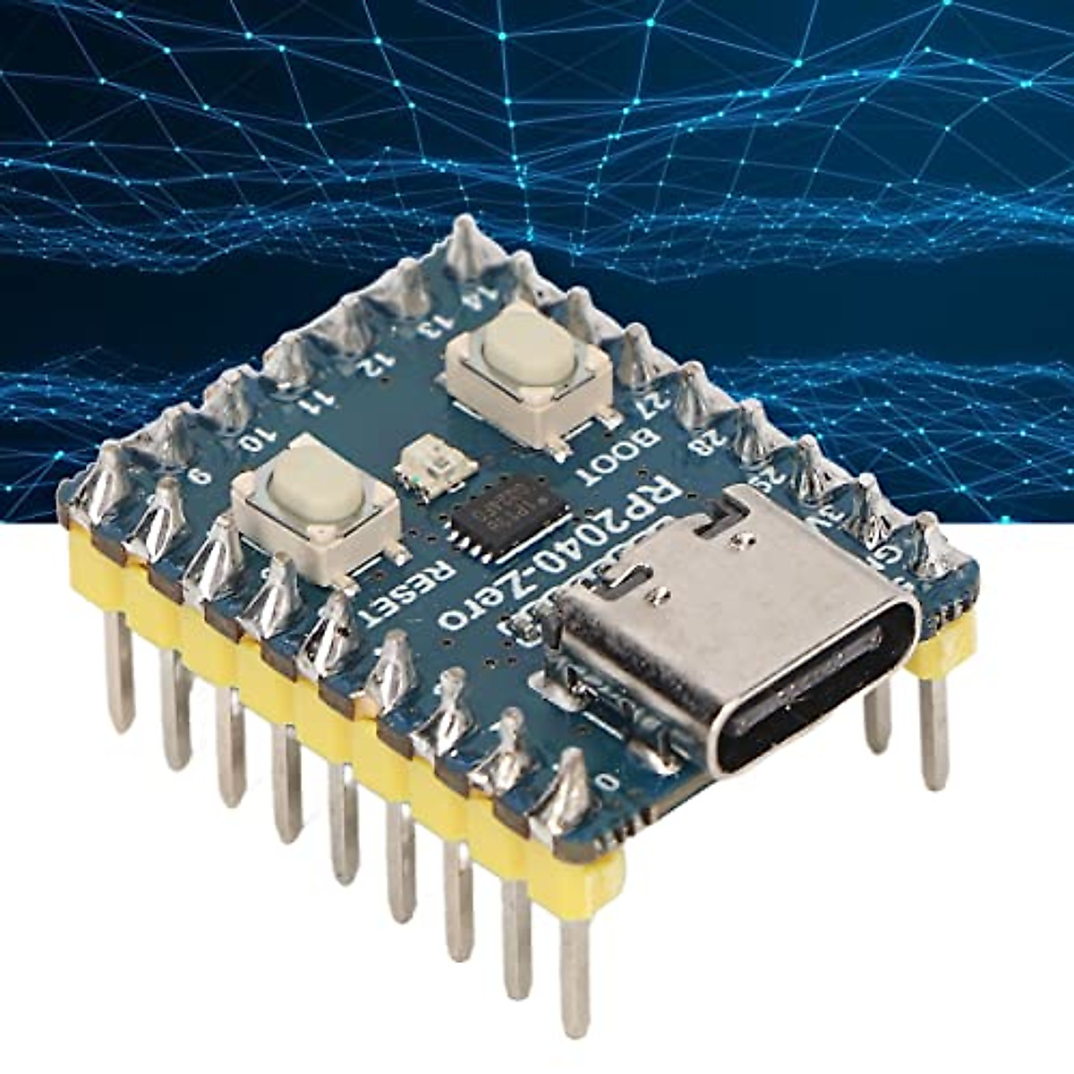 Yoidesu RP2040 M Development Board, USB C Port Dual Core Microcontroller Kit for C, C + +, for Python Development