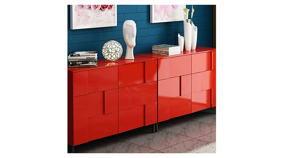 Livelynine Red Contact Paper - Easy Peel & Stick Decor for Home