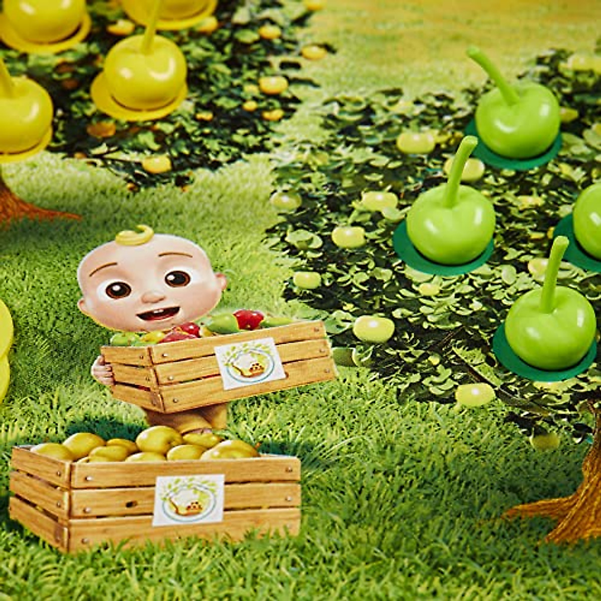 Hasbro Gaming Hi Ho Cherry-O: CoComelon Edition Board Game, Counting, Numbers, and Matching Game for Preschoolers, 2-3 Players, Ages 3+ (Amazon Exclusive)