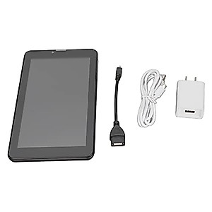 Yoidesu 7 Inch Tablet, Portable Tablet 2G RAM 32G ROM Octa Core Processor, 5G WiFi Dual Band Tablet PC for 10 100‑240V (US Plug)