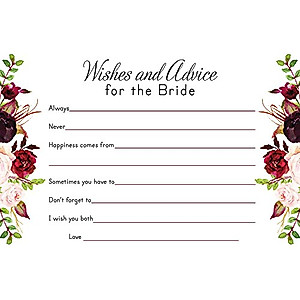 Planet Mango Floral Bridal Shower Games - Set of 4 Games for 50 Guests - with Mimosas Bar Banner and Bride to Be Sash