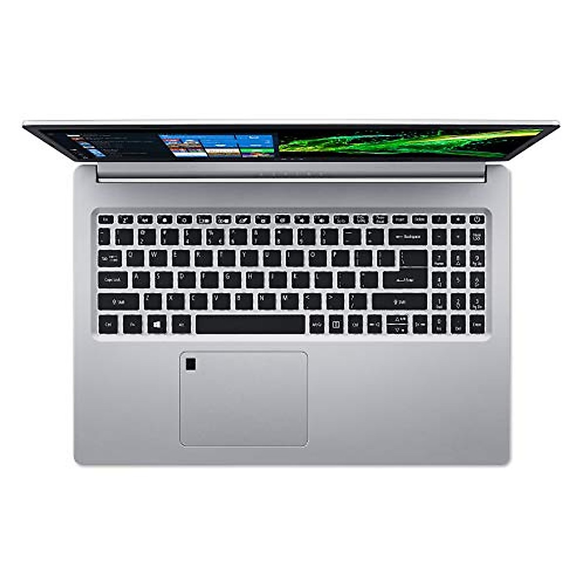 Acer Aspire 5 Slim Laptop, 15.6" Full HD IPS Display, 10th Gen Intel Core i5-10210U, 8GB DDR4, 256GB PCIe NVMe SSD, Intel Wi-Fi 6 AX201 802.11ax, Fingerprint Reader, Backlit KB, A515-54-59W2, Silver