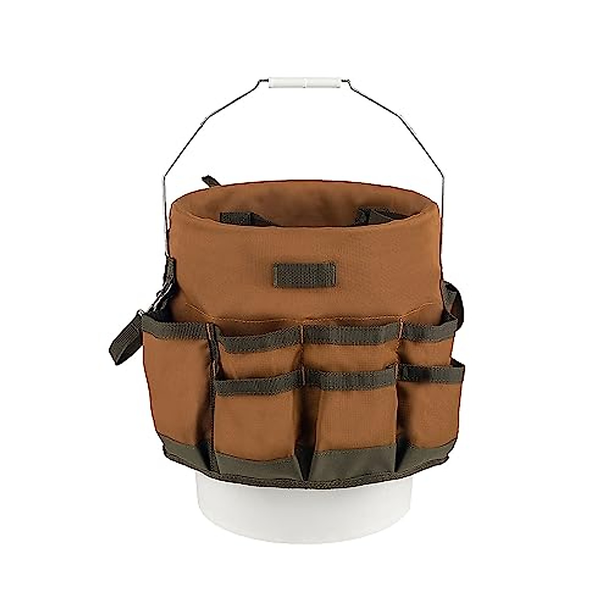 Bucket Boss The Bucketeer Bucket Tool Organizer in Brown, 10030
