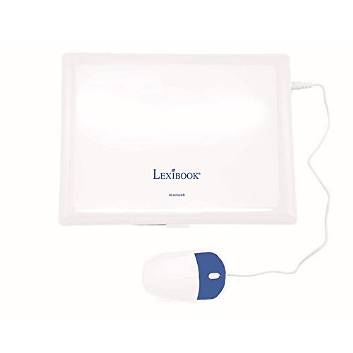 LEXiBOOK JC598i1_01 Educational and Bilingual Laptop French/English-Toy for Children with 124 Activities to Learn Mathematics, Dactylography, Logic, Clock Reading, Play Games and Music