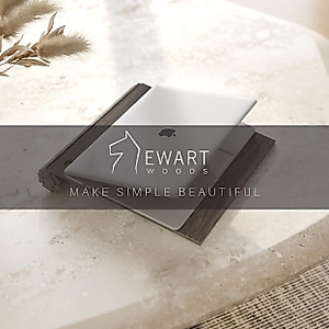 Sofa arm Tray Table Couch Bedside Wood Coaster Coffee Cup Foldable armrest Caddy end Protector Folding Living Room Furniture mat tv Chair Tables Trays with Phone Holder (Color 4.Blue-Grey)