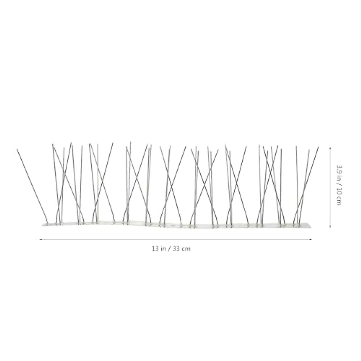 Cabilock Bird Spikes Stainless Steel Bird Blinder Bird Repellent Deterrent Spikes for Pigeons Birds