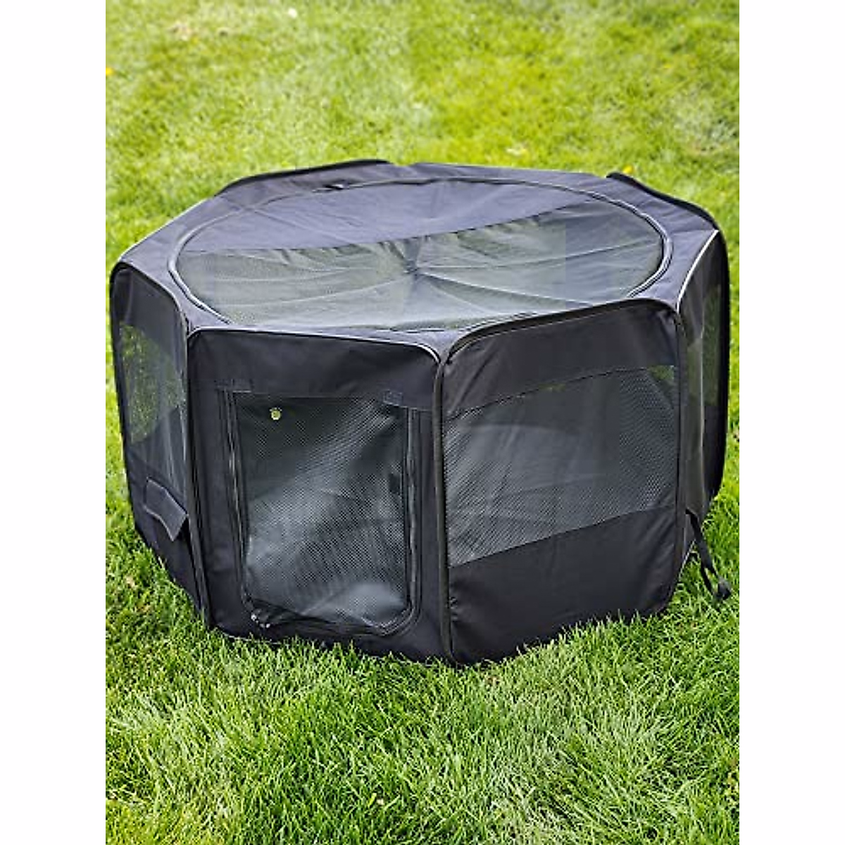Portable Pet Playpen 45 * 45 * 22" Premium Large Size Puppy Kennel - Best for Small and Medium Size Dogs and Cats - Simple Folding Design for Easy Storage
