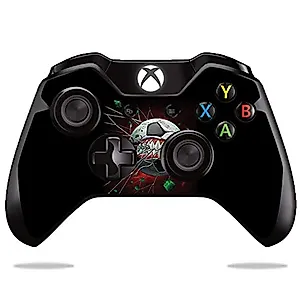 MightySkins Skin Compatible with Microsoft Xbox One or S Controller - Soccer Monster | Protective, Durable, and Unique Vinyl wrap Cover | Easy to Apply, Remove, and Change Styles | Made in The USA