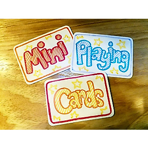 Apostrophe Games Miniature Blank Playing Cards (Matte Finish) 200 Blank Cards, 2.68" x 1.75", Half Size Poker Cards, Flash Cards, Board Game Cards