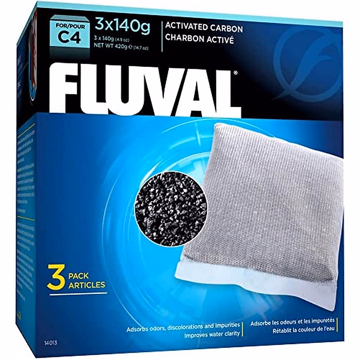 Fluval C4 Carbon - 3-Pack