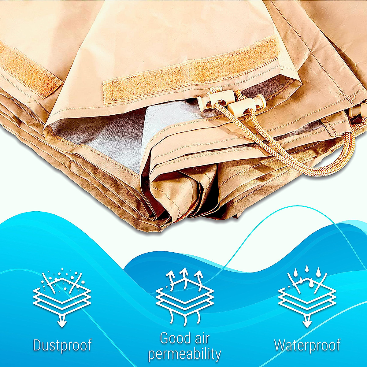 Pool Covers for Inground Pools, Pools Reel up to 20FT, Heavy Duty Waterproof Solar Blanket Cover for Pool