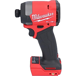 Milwaukee 2953-20 18V Lithium-Ion Brushless Cordless 1/4'' Hex Impact Driver (Bare Tool), Red