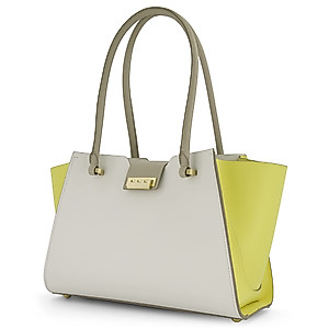 ZAC Zac Posen Eartha Medium Tote, Light/Pastel Grey