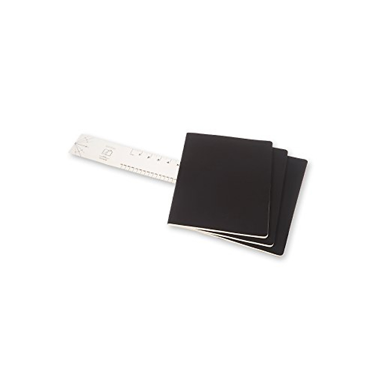 Moleskine QP331 Notebook, Cahier Journal, Horizontal Rule, XXL, Black