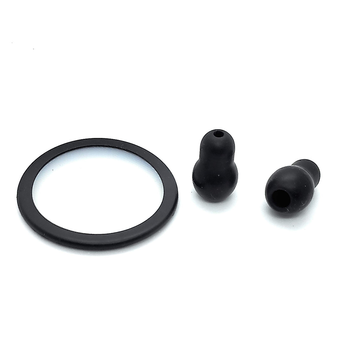Adult Diaphragm. Replacement for Master Classic II (2) + 2 Extra Ear Pieces. Compatible with Littmann and Other Stethoscopes