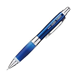 uni Alpha-Gel Shaker 0.5mm Mechanical Pencil with Firm Grip, Navy (M5619GG1P.9)