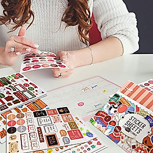 Aesthetic Planner Stickers - 1500+ Stunning Design Accessories Enhance and Simplify Your Planner, Journal, Calendar And Scrapbook