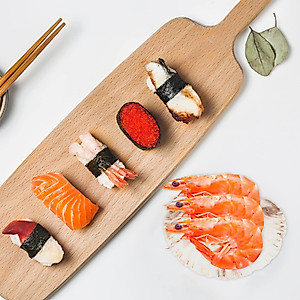 10 Pcs Natural Baking Sea Shells, 5 Inch Baking Shells, Scallop Shells for Serving Food (Random Color)