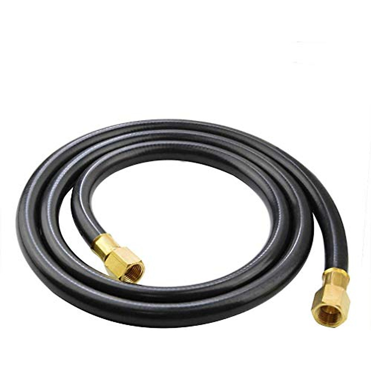 Stanbroil Fire Pit Installation Hose with Shut-Off Valve for Propane Gas Connection, 300K BTU Max