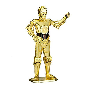 Metal Earth Premium Series Star Wars C-3PO 3D Metal Model Kit Fascinations