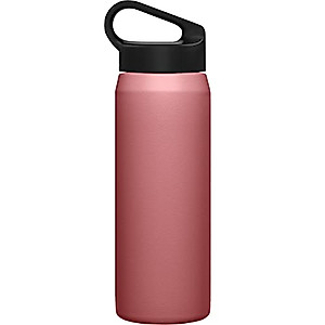 CamelBak Carry Cap Bottle - Vacuum Insulated Stainless Steel - Easy Carry, 25oz, Terracotta Rose