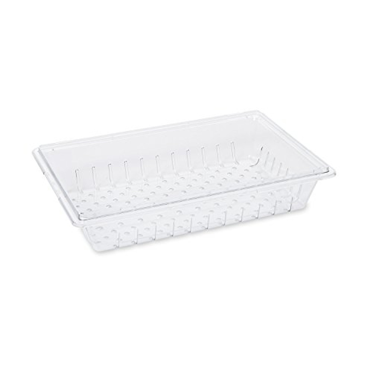 Rubbermaid Commercial Products Food Storage Box Drainage Colander for 8.5, 12.5, 16.5 and 21.5 Gallon Sizes, Clear (FG330300CLR)