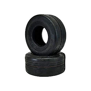 MowerPartsGroup 11x4.00-5 Smooth Lawn & Garden Tire -11/400-5