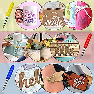 3 PCS Replacement Blades Compatible with Explore Air 2/Air 3/Maker/Maker 3/Expression, 10PCS Fine Point Blades, 10PCS Deep Point Blade and 30PCS Cutting Neddles