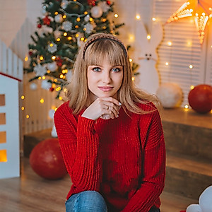 Lurrose 3 Pcs Women Hair Plaited Braided Headbands Synthetic Hairpieces Braid Wig with Teeth Hair Band Hair Hoop Hair Accessories