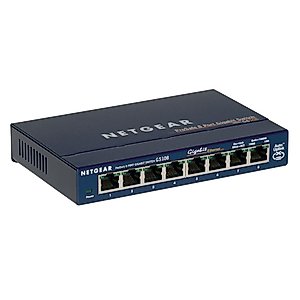 Netgear Gs108 Prosafe 8 Port Gigabit Switch Retail Boxed