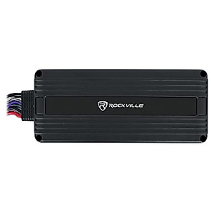 Rockville ATV420 4 Channel UTV/Motorcycle Bluetooth Amplifier IP65 Micro Amp