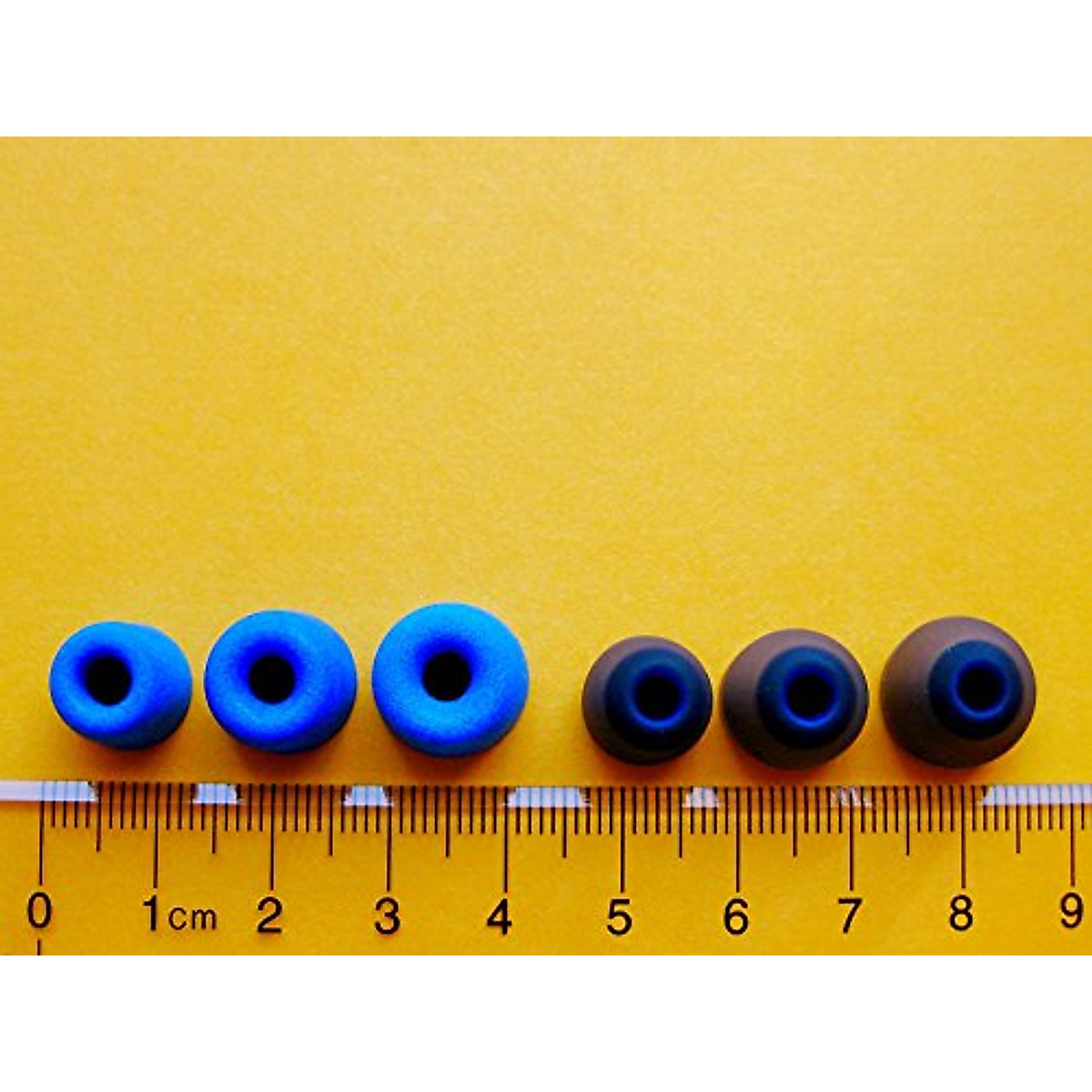 12pcs (BLMF-B)- S/M/L Premium Memory Foam and Round Replacement Eartips Earbuds Set Compatible with Jaybird Bluebuds X Earphones Headphones