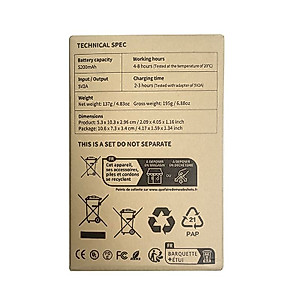 Unigear Hand Warmers Rechargeable, Reusable Portable Electric Hand Warmer 5200mAh USB Power Bank with Multi Heating Level from 95-131℉ and Digital Screen, Great for Raynauds, Outdoor, Camping, Hiking