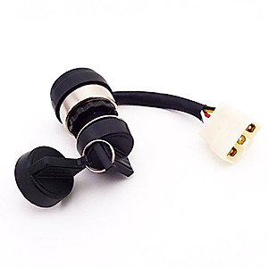 TC-Motor Chinese Gas Generator 5 Wire Ignition Key Switch for 170F 178FA 178F 186F 186FA