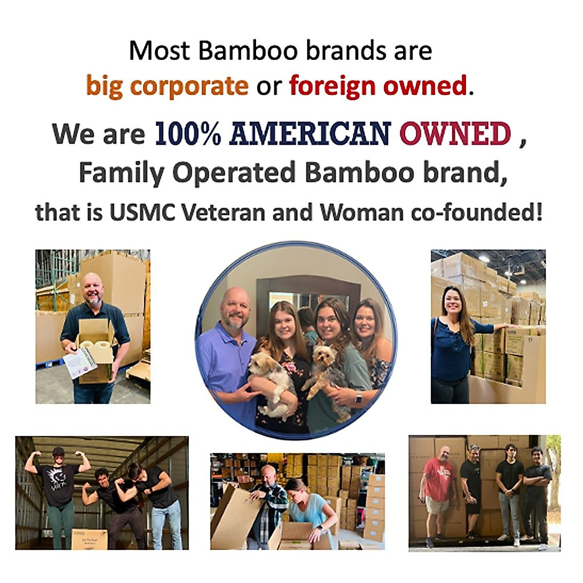 Purafide 100% Bamboo, thick 3-ply toilet paper, tree-free, unbleached, sustainable, 300 sheets per roll (TP 8 rolls)