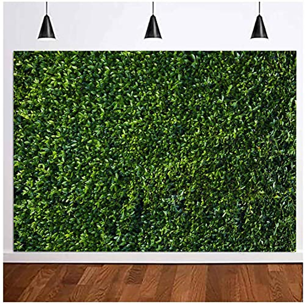 Art Studio Green Leaves Photography Backdrops Spring Nature Party Decoration Outdoorsy Theme Newborn Baby Shower Backdrop Wedding Photo Background Studio Props Booth 8x6ft Vinyl