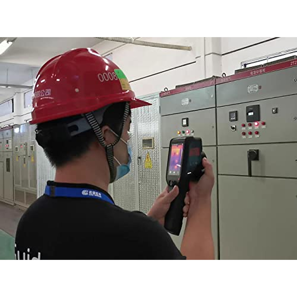 Guide D384F Thermal Camera 384x288IR Resolution,-20℃~350℃,IP54, 4-inch high-Brightness Touchscreen