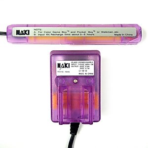 Rechargeable Battery Pak for Game Boy Color, Game Boy Pocket & Neo Geo Pocket - Fuchsia