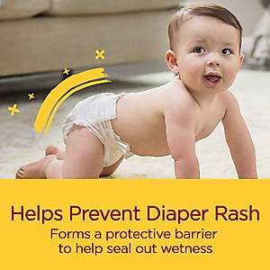 A+D Original Diaper Rash Ointment, Baby Skin Protectant With Lanolin and Petrolatum, Seals Out Wetness, Helps Prevent Diaper Rash, 4 Ounce Tube, Packaging May Vary