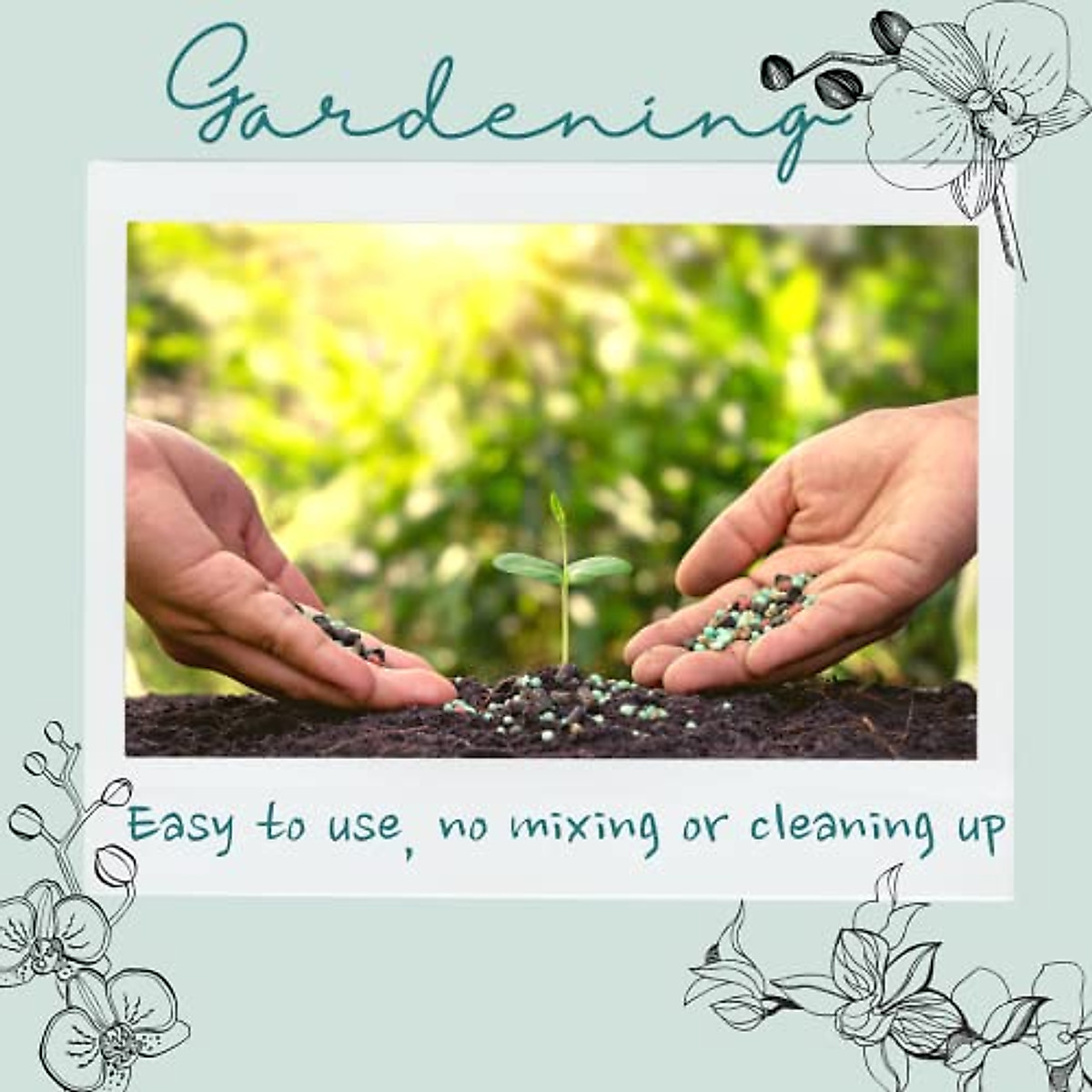 Orchid Nerd ® Osmocote Classic Flower and Vegetable Smart-Release Plant Food, 15 oz (14-14-14 Plant Fertilizer)