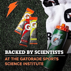 Gatorade Thirst Quencher Powder Sticks, Fruit Punch, 1.23oz Gatorade Powder Packets with Electrolytes (5 Packs of 10, Total of 50pcs)